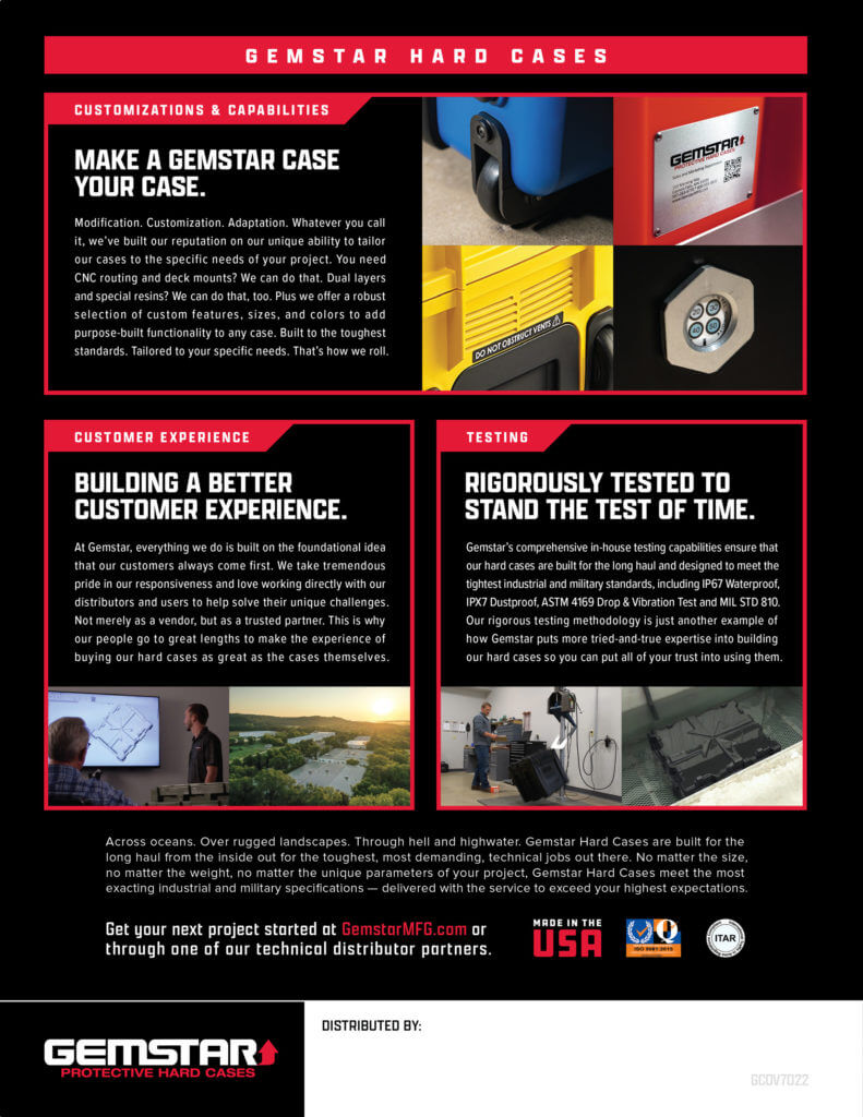 Brochure - Gemstar Protective Hard Cases